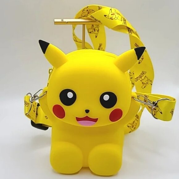 Pokemon | Accessories | Cute Little Pikachu Pokemon Crossbody Purse Or ...